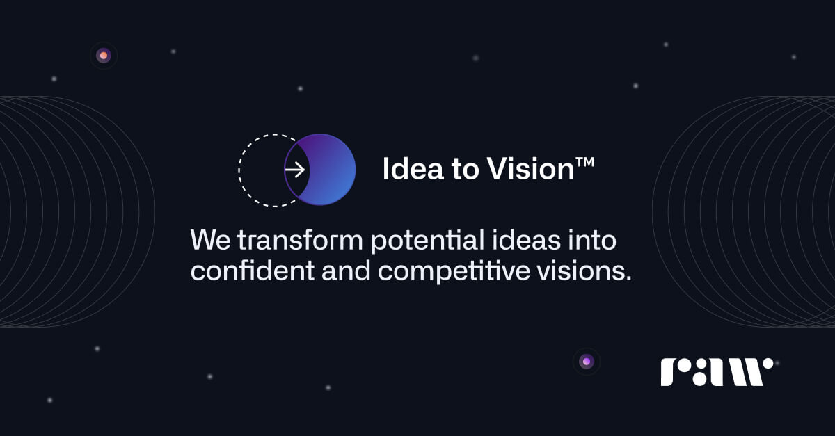 Idea To Vision By Raw Studio | UX & Market Research