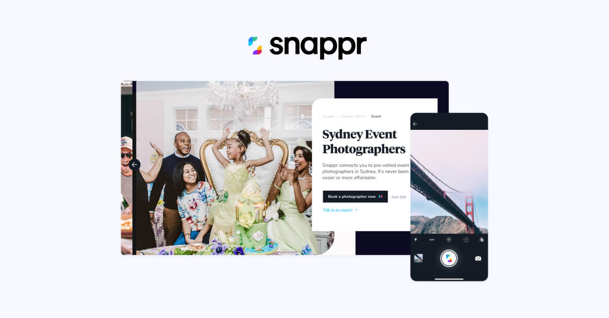Photographer Saas UX App Snappr | UX Case Study